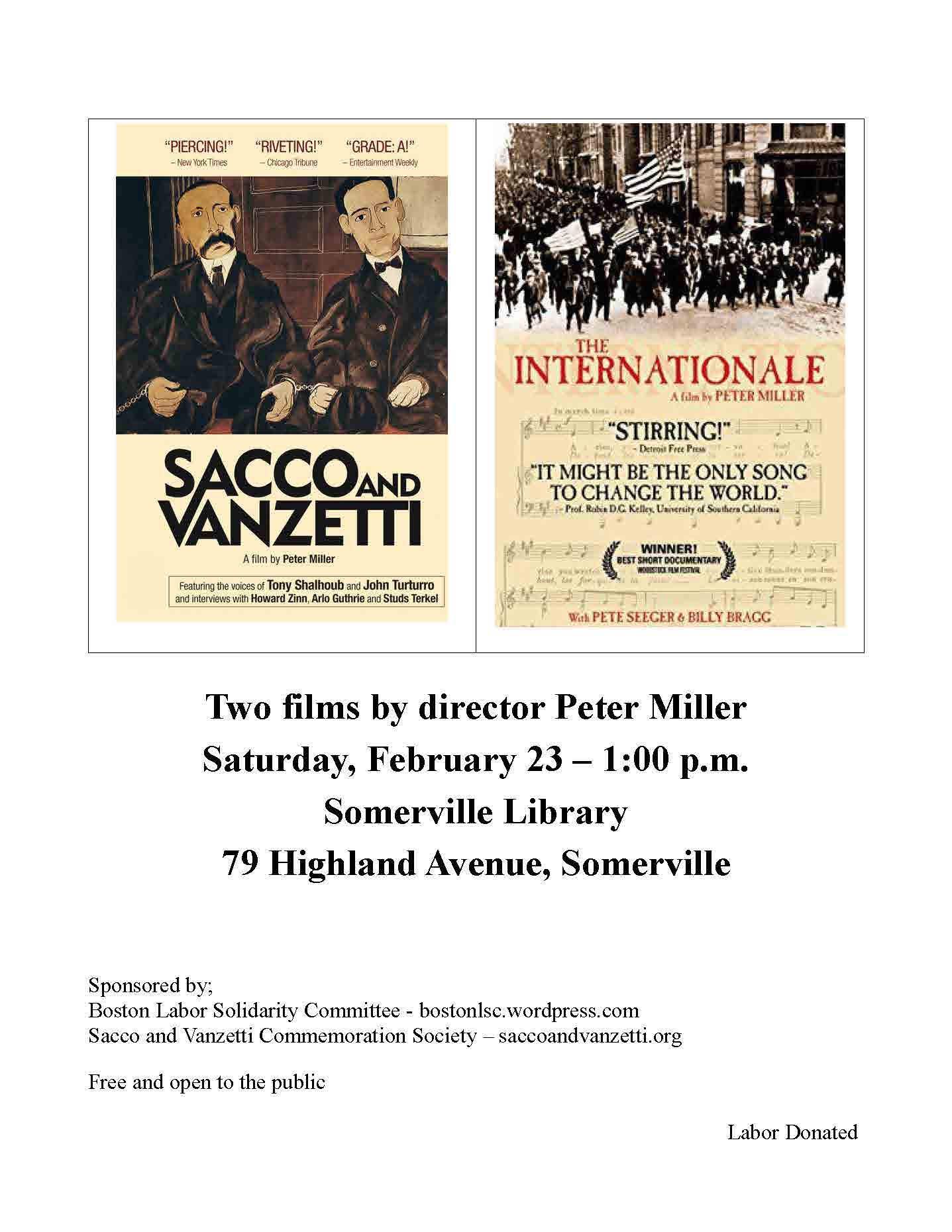 Sacco and Vanzetti